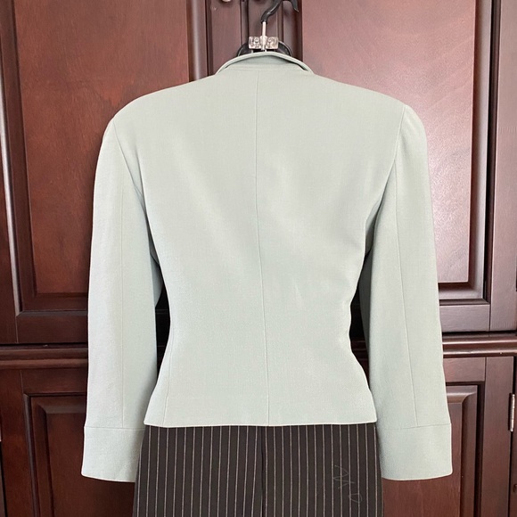 Emporio Armani | Jackets & Coats | Vintage Emporio Armani Mint Green Blazer Size 40 | Poshmark